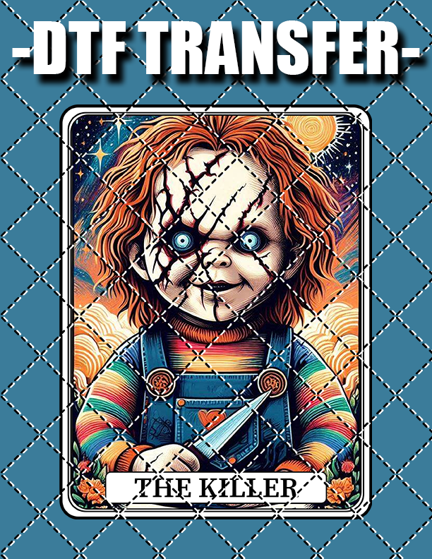 Chucky Tarot - DTF Transfer (Ready To Press)