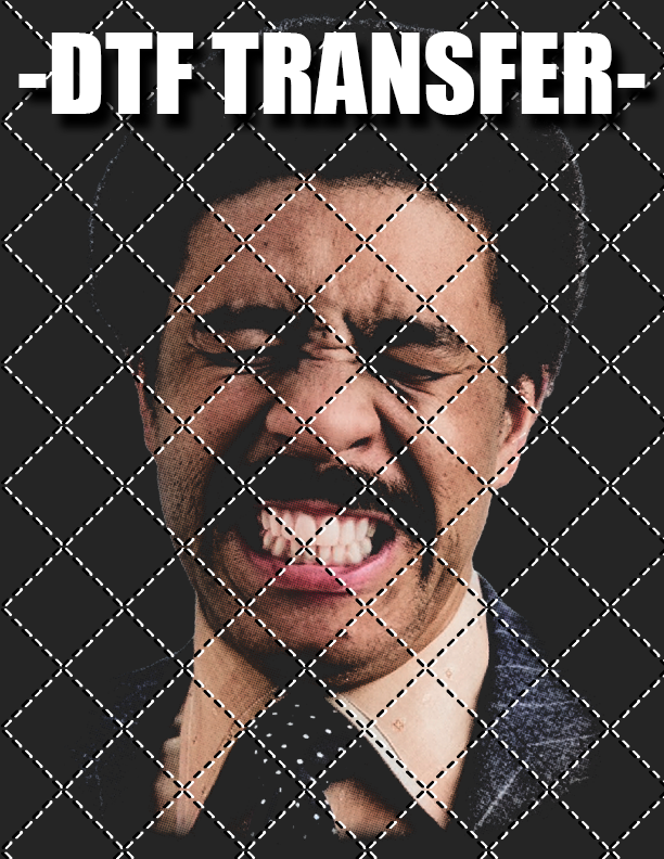 Pryor v2 (For Black Tee Only) - DTF Transfer (Ready To Press)