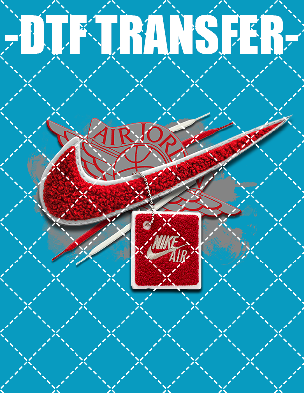 Air Jordan Red - DTF Transfer (Ready To Press)
