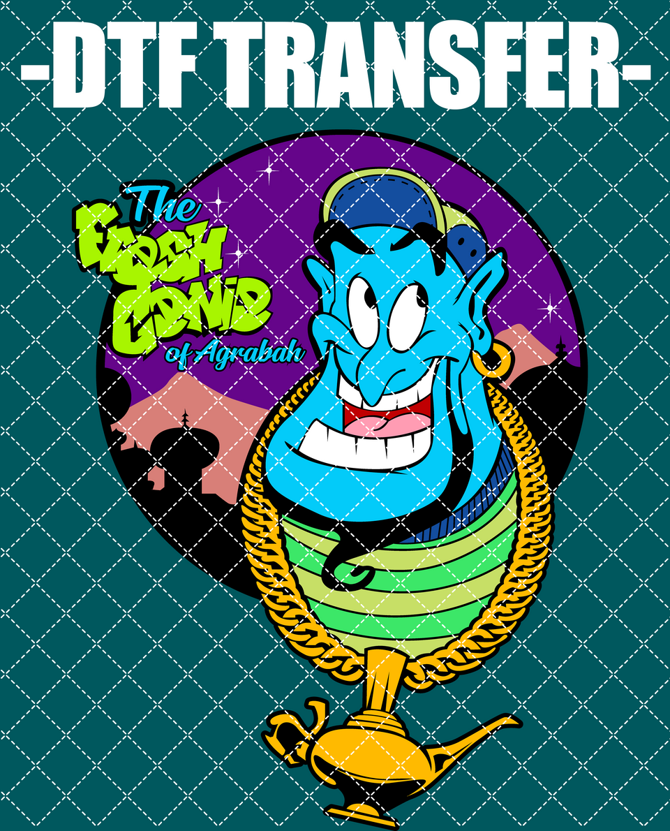 Fresh Genie - DTF Transfer (Ready To Press)