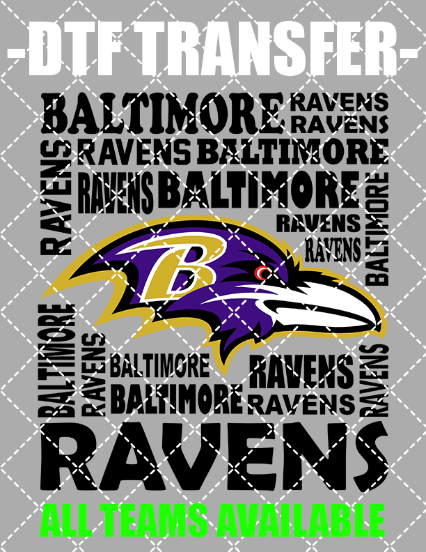 NFL Team Pride(Select Team) - DTF Transfer (Ready To Press)