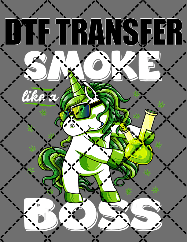 Smoke Boss - DTF Transfer (Ready To Press) – Elegant Press Custom ...