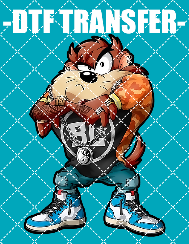 Taz Cool - DTF Transfer (Ready To Press) – Elegant Press Custom Prints ...